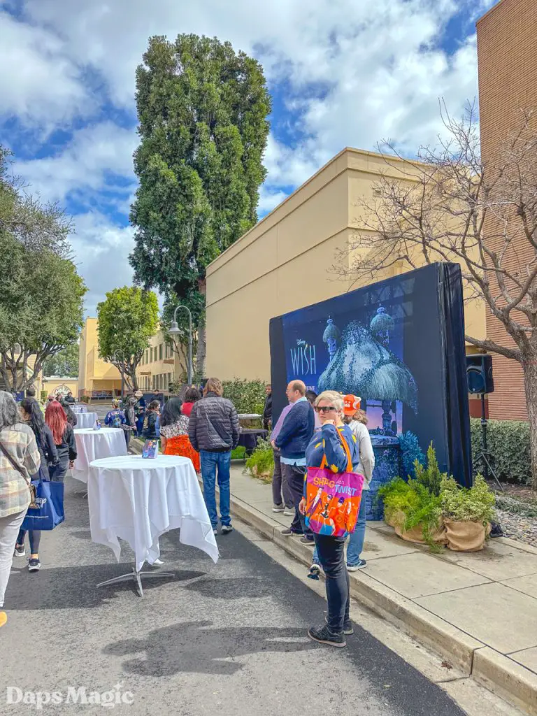 D23 Hosts Disney 'Wish' Sing-Along Event at Walt Disney Studios