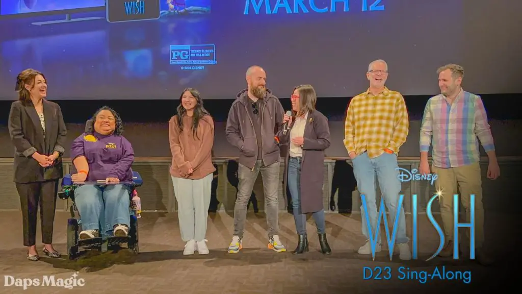 D23 Hosts Disney 'Wish' Sing-Along Event at Walt Disney Studios