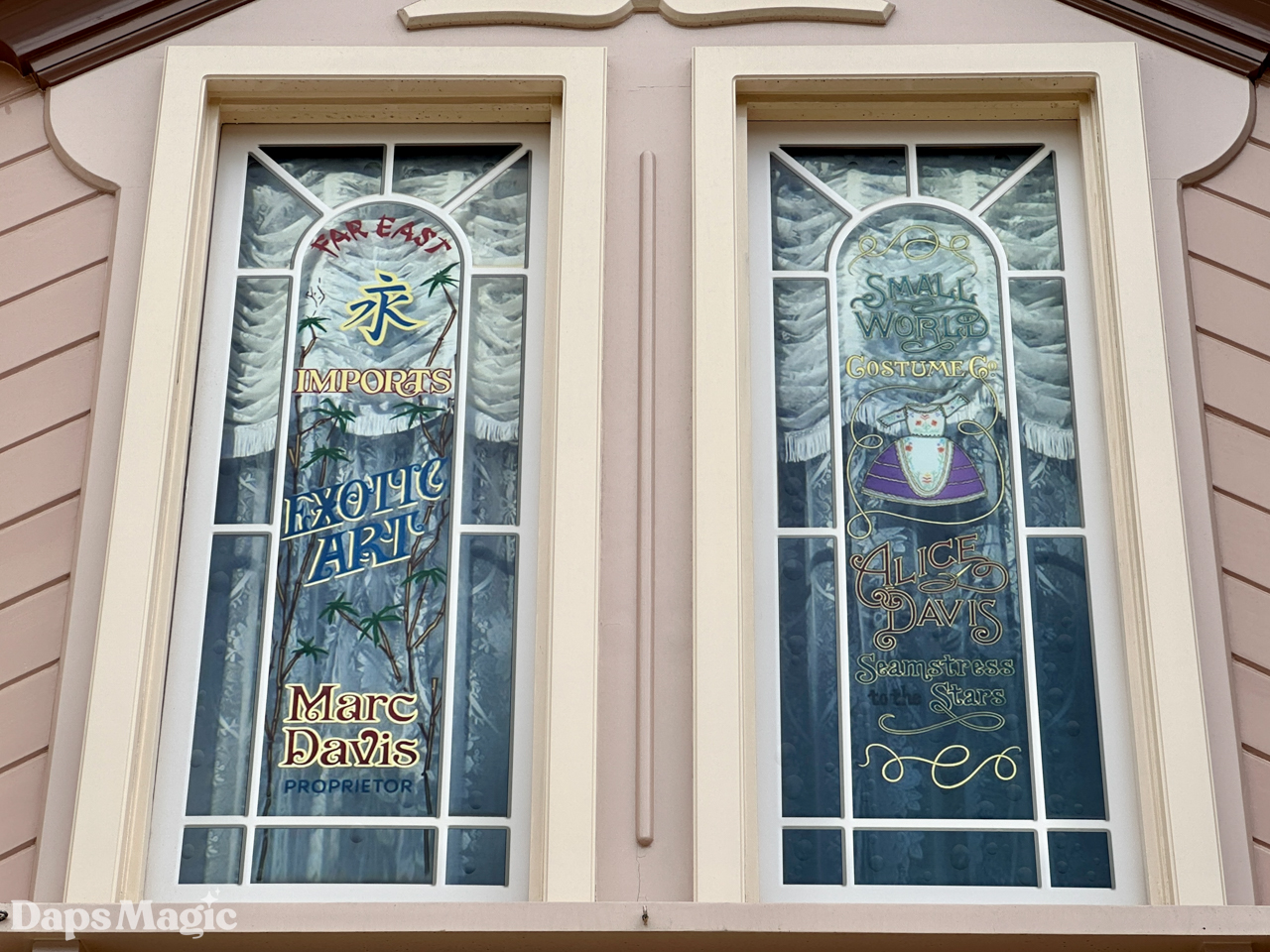 The Women of Disneyland's Main Street Windows