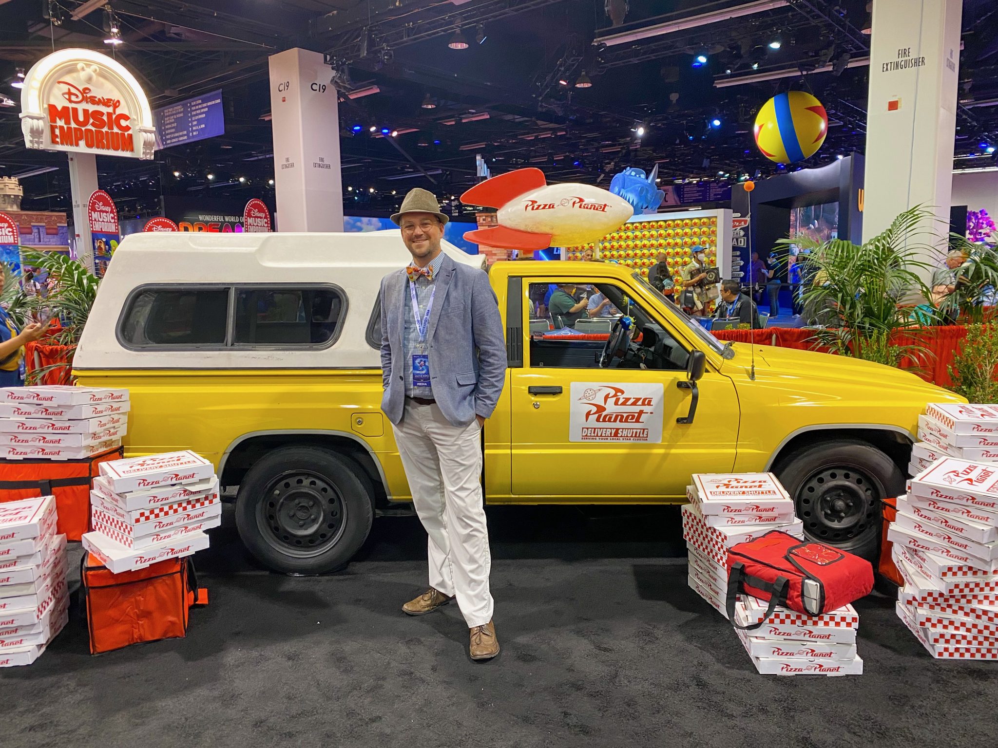 GUIDE: The Many Pizza Planet Trucks of Pixar Fest