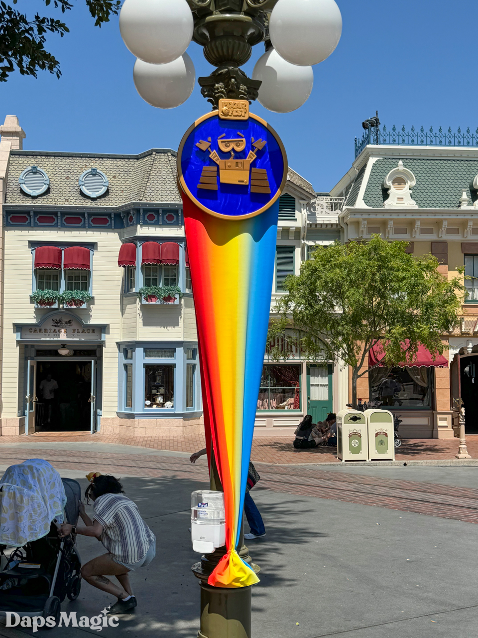 Pixar Fest Decorations Pop Up Around the Disneyland Resort