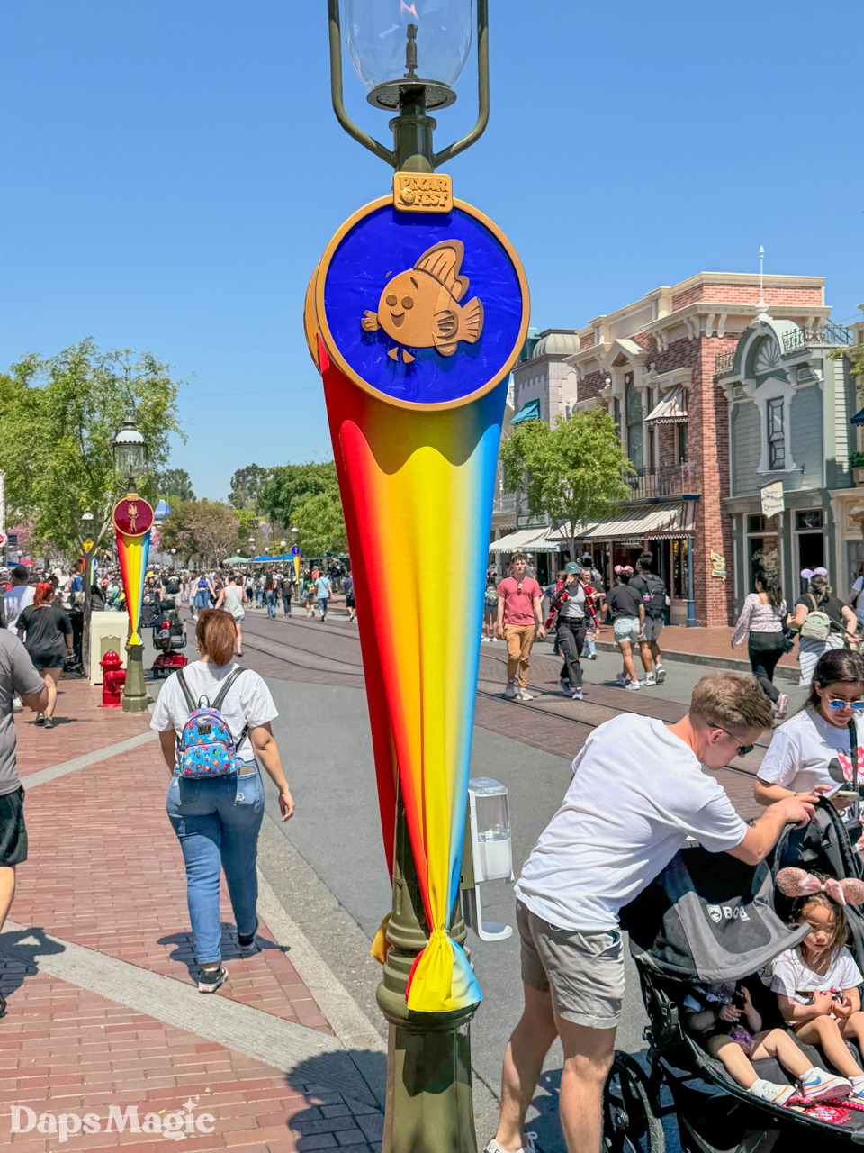 Pixar Fest Decorations Pop Up Around the Disneyland Resort