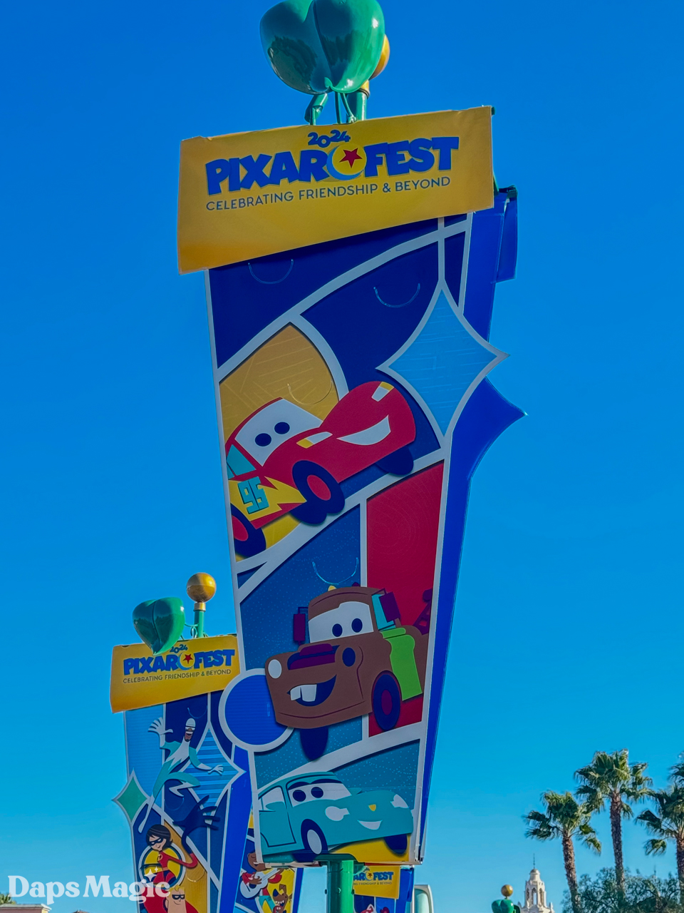 Pixar Fest Decorations Pop Up Around the Disneyland Resort