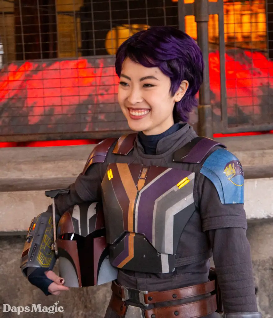 FIRST LOOK (Photos/Video): Sabine Wren at Star Wars: Galaxy's Edge