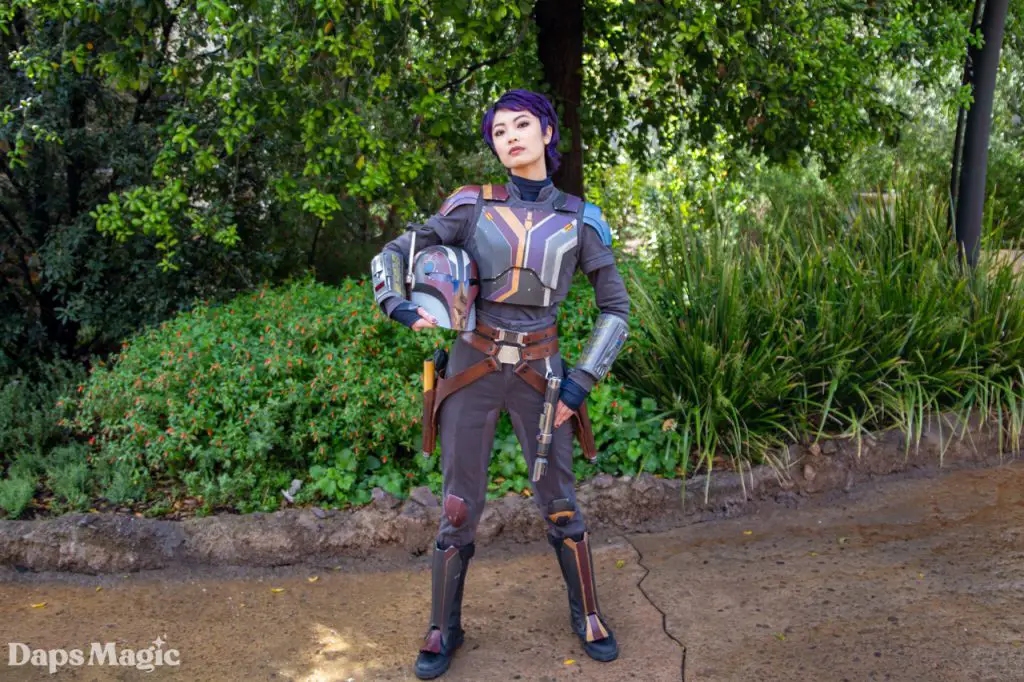 FIRST LOOK (Photos/Video): Sabine Wren at Star Wars: Galaxy's Edge