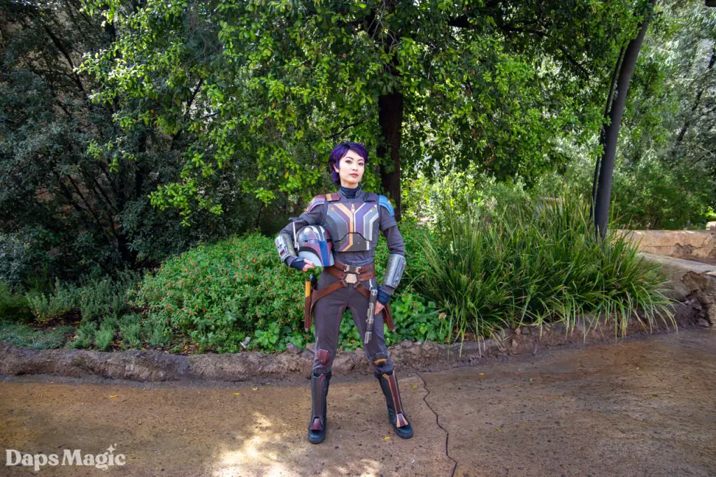 FIRST LOOK (Photos/Video): Sabine Wren at Star Wars: Galaxy's Edge