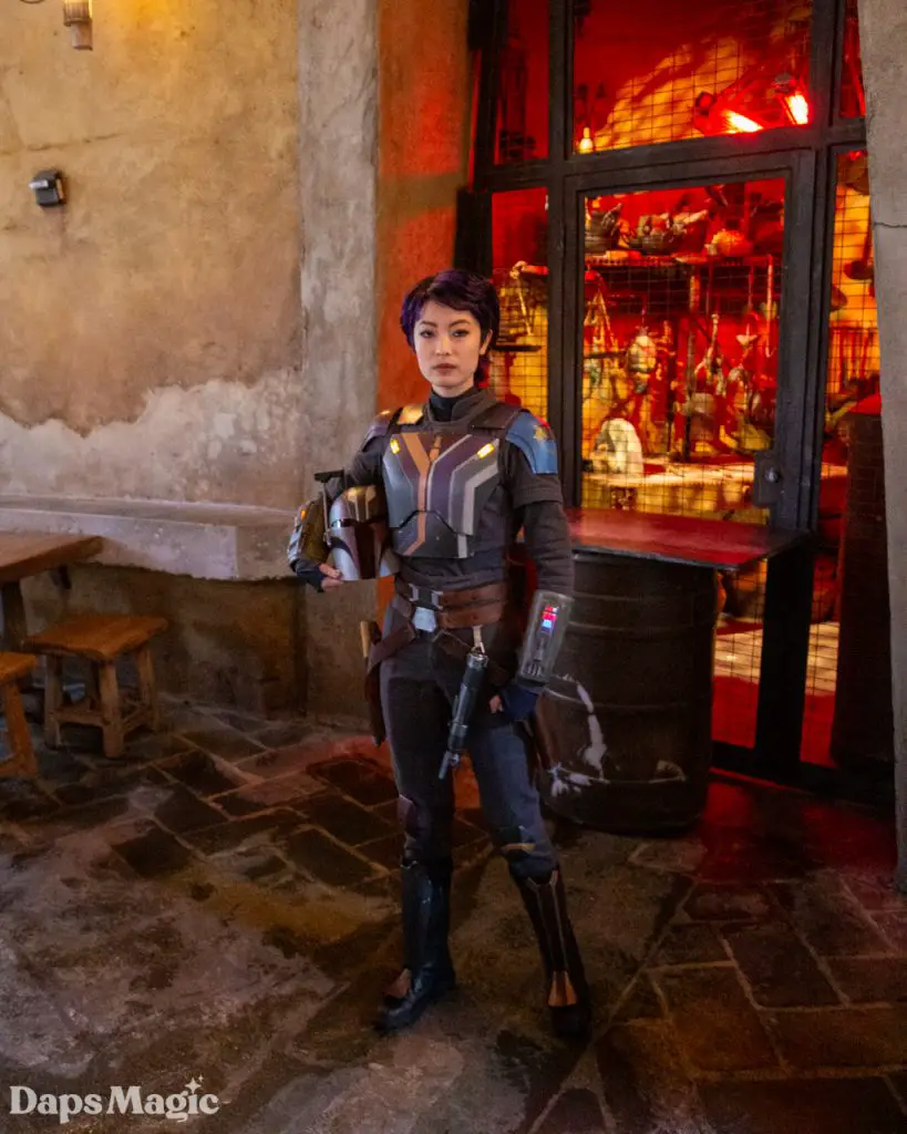 FIRST LOOK (Photos/Video): Sabine Wren at Star Wars: Galaxy's Edge