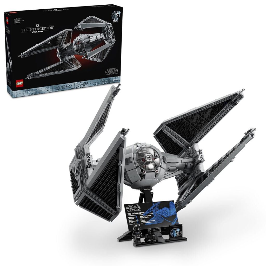 LEGO Star Wars Ultimate Collector Series TIE Interceptor Unveiled Ahead ...