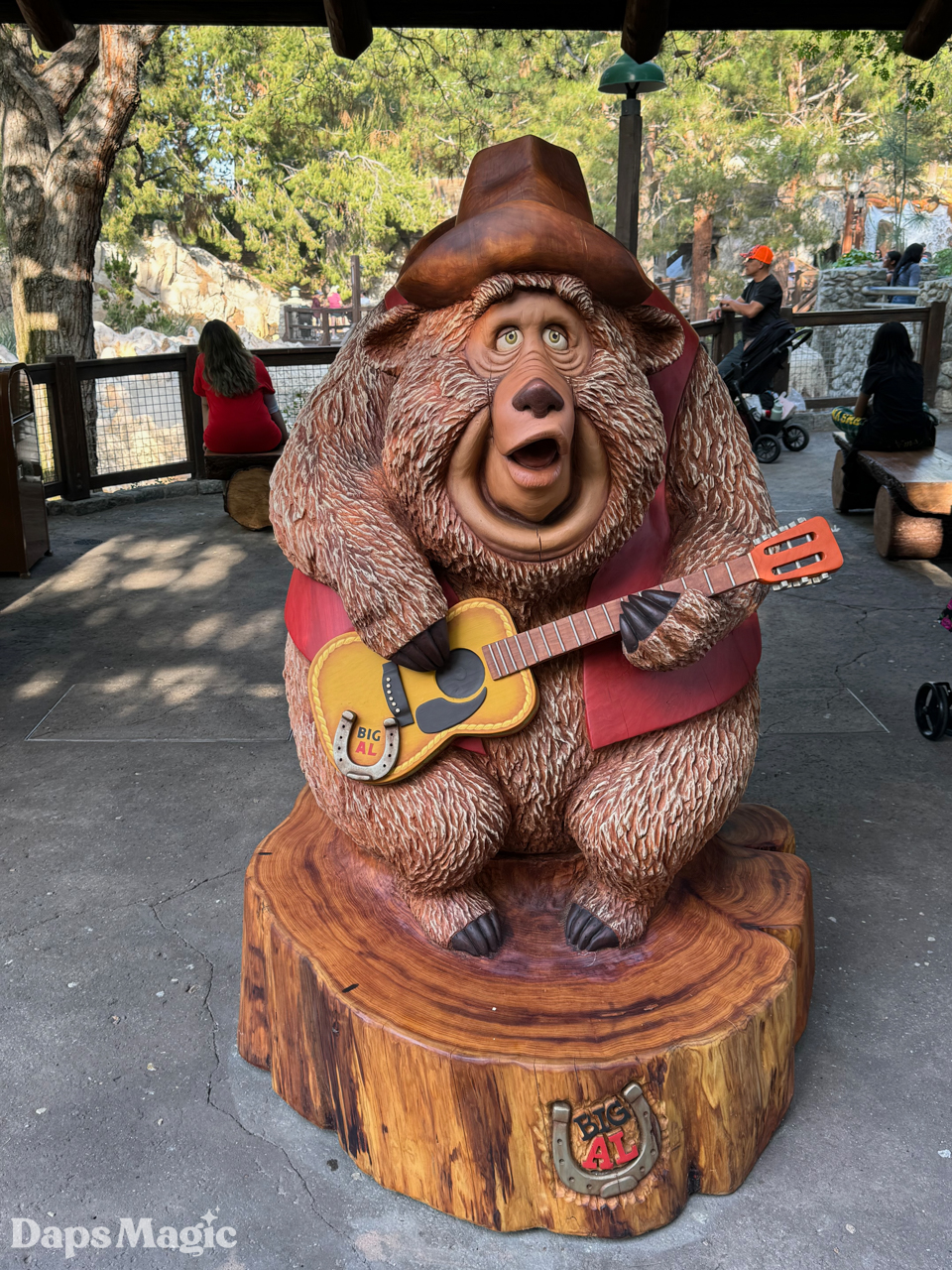 Big Al Statue Arrives at Disney California Adventure