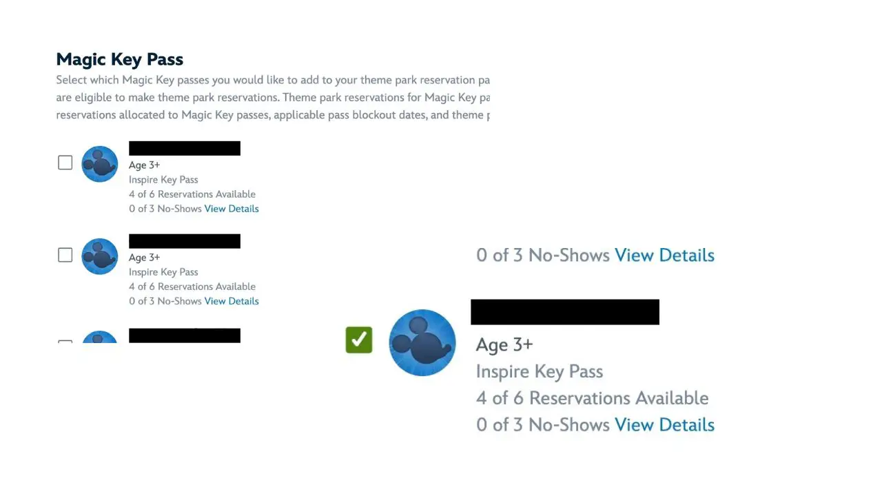 Disneyland App Updated With No-Show History for Magic Key Holders