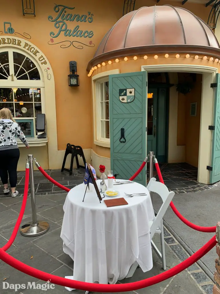 Tribute Tables Set for Fallen Soldiers at Disneyland for Memorial Day