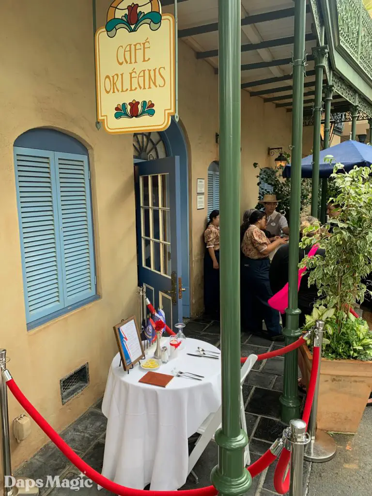 Tribute Tables Set for Fallen Soldiers at Disneyland for Memorial Day