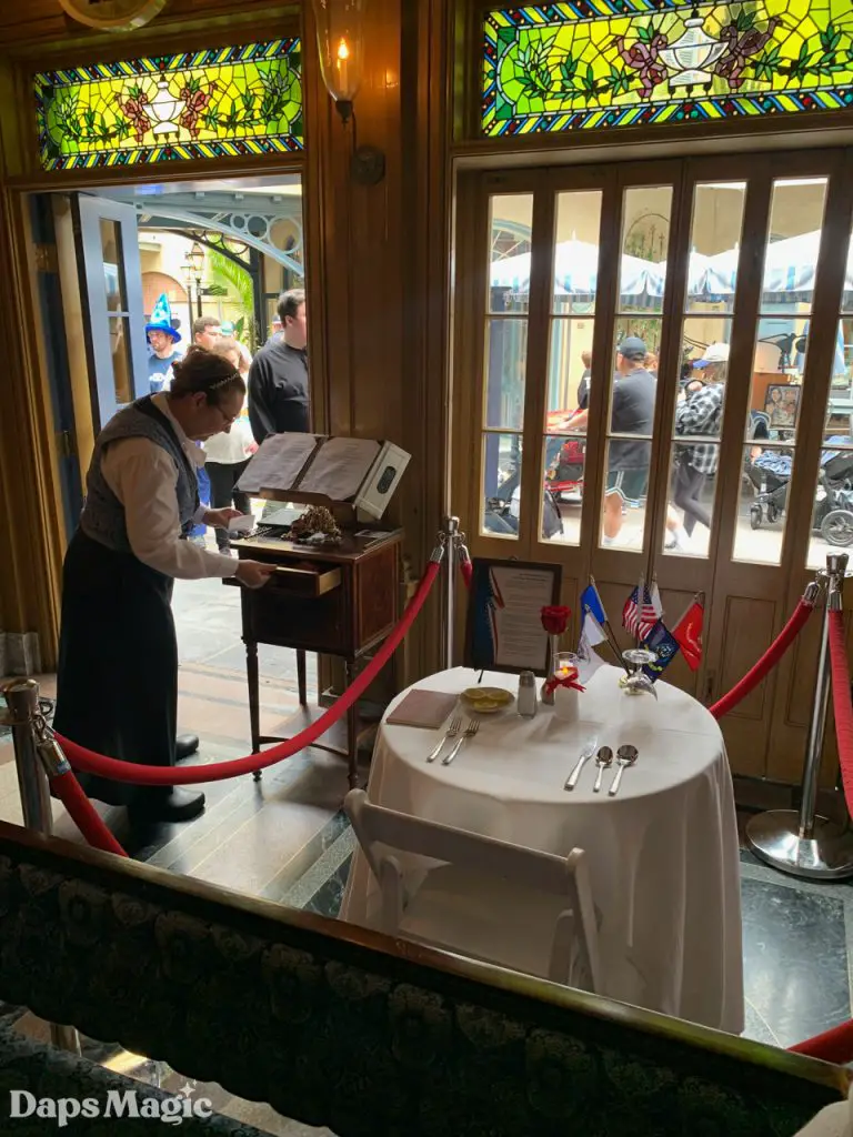 Tribute Tables Set for Fallen Soldiers at Disneyland for Memorial Day