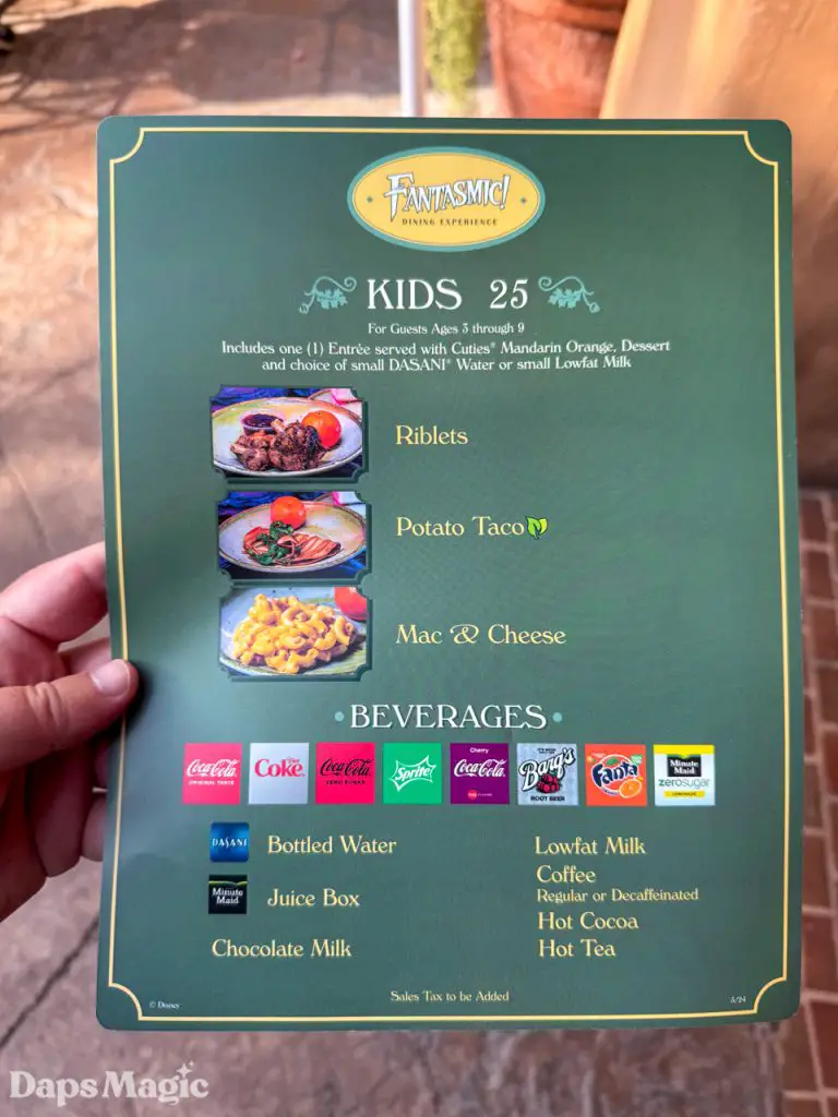 REVIEW: Rancho del Zocalo Restaurante - Fantasmic! Dining Package