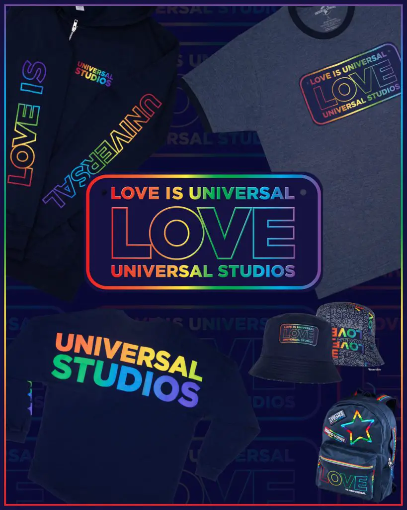 Universal Theme Parks Announce Love is Universal Pride Collection