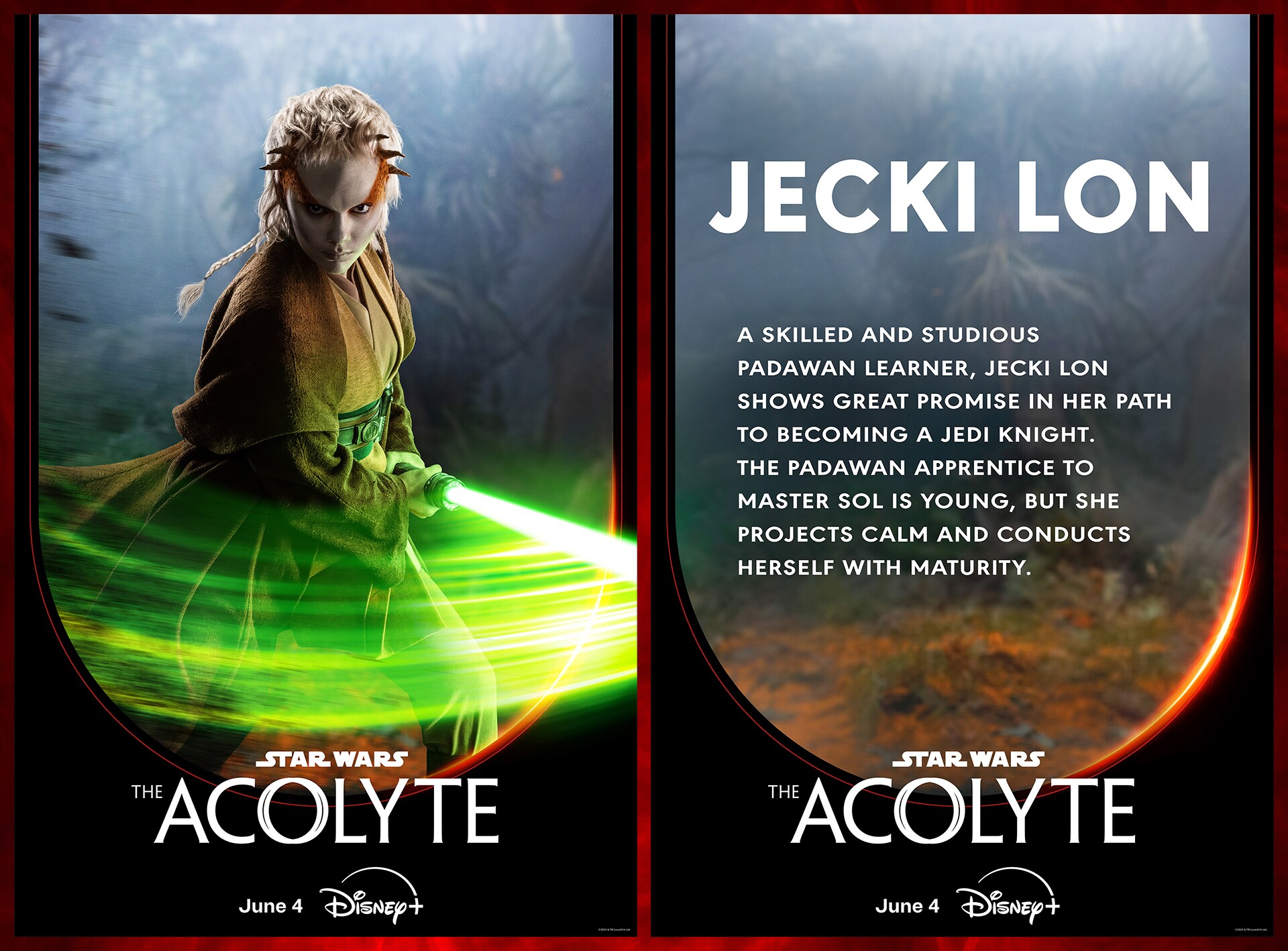 New Character Posters Revealed for 'The Acolyte'