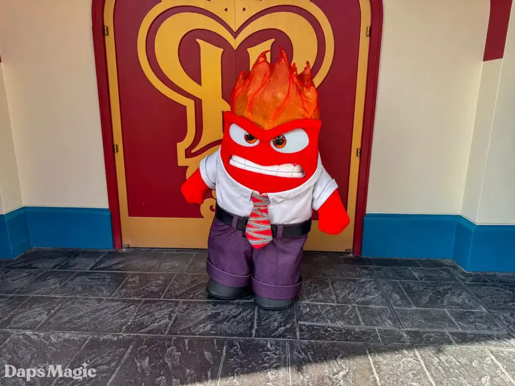 Anger Arrives at Disney California Adventure's Pixar Pier