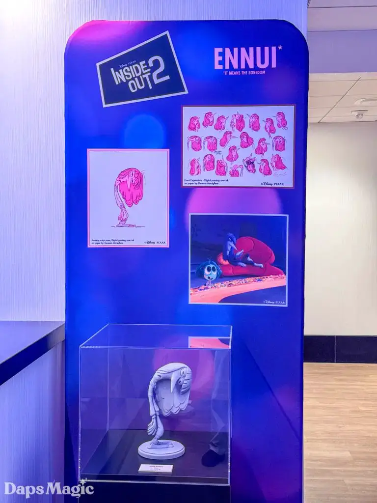 Inside Out 2 Exhibit On Display at Pixar Place Hotel