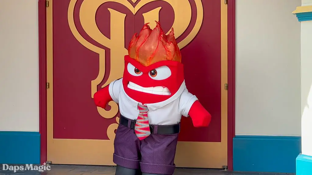 Anger Arrives at Disney California Adventure's Pixar Pier