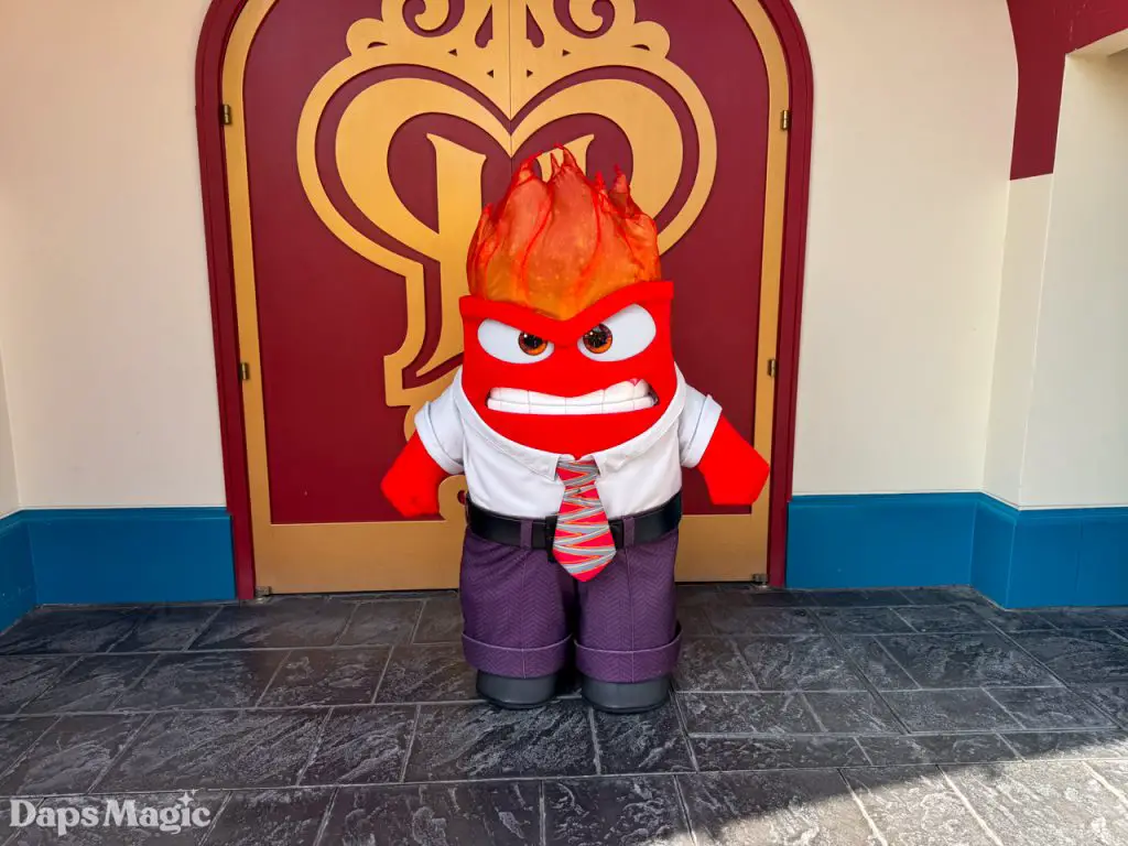 Anger Arrives at Disney California Adventure's Pixar Pier