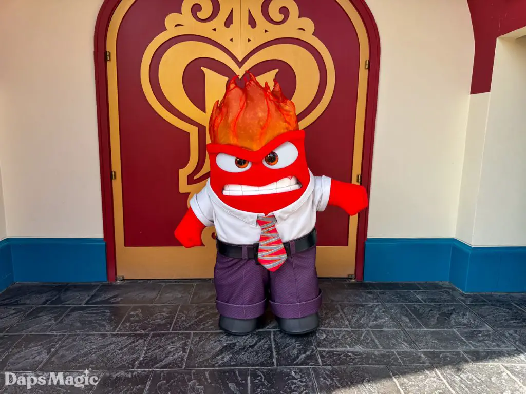 Anger Arrives at Disney California Adventure's Pixar Pier