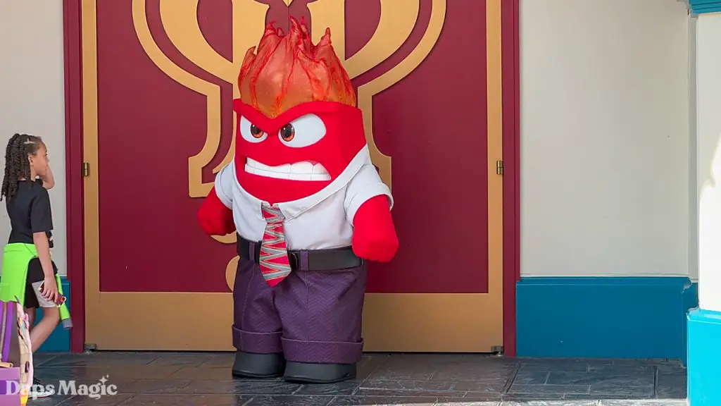Anger Arrives at Disney California Adventure's Pixar Pier
