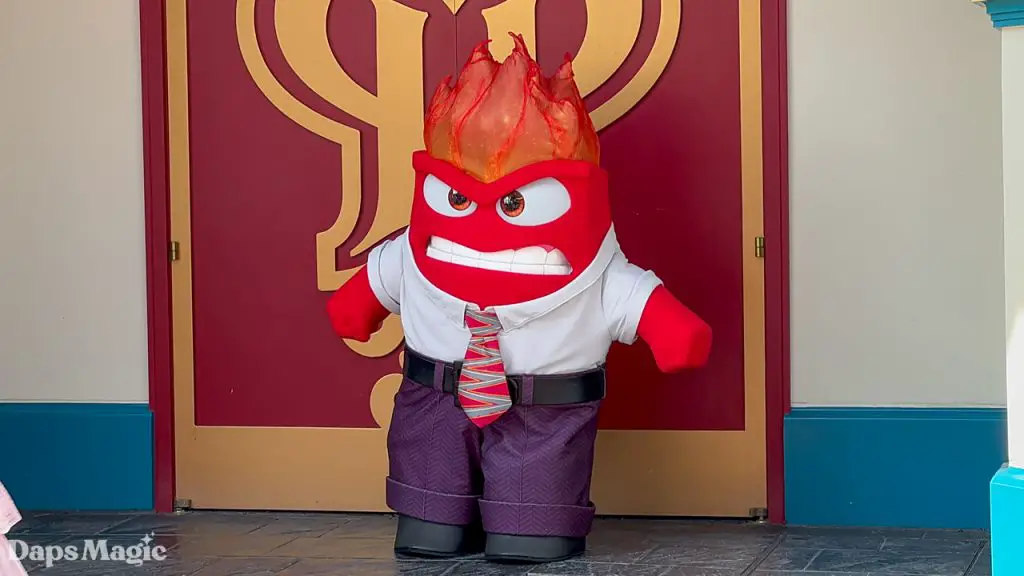 Anger Arrives at Disney California Adventure's Pixar Pier