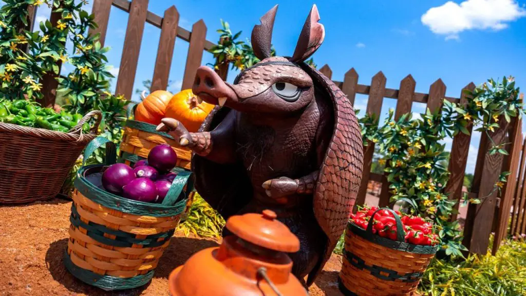 Meet Lari the Armadillo from Tiana's Bayou Adventure