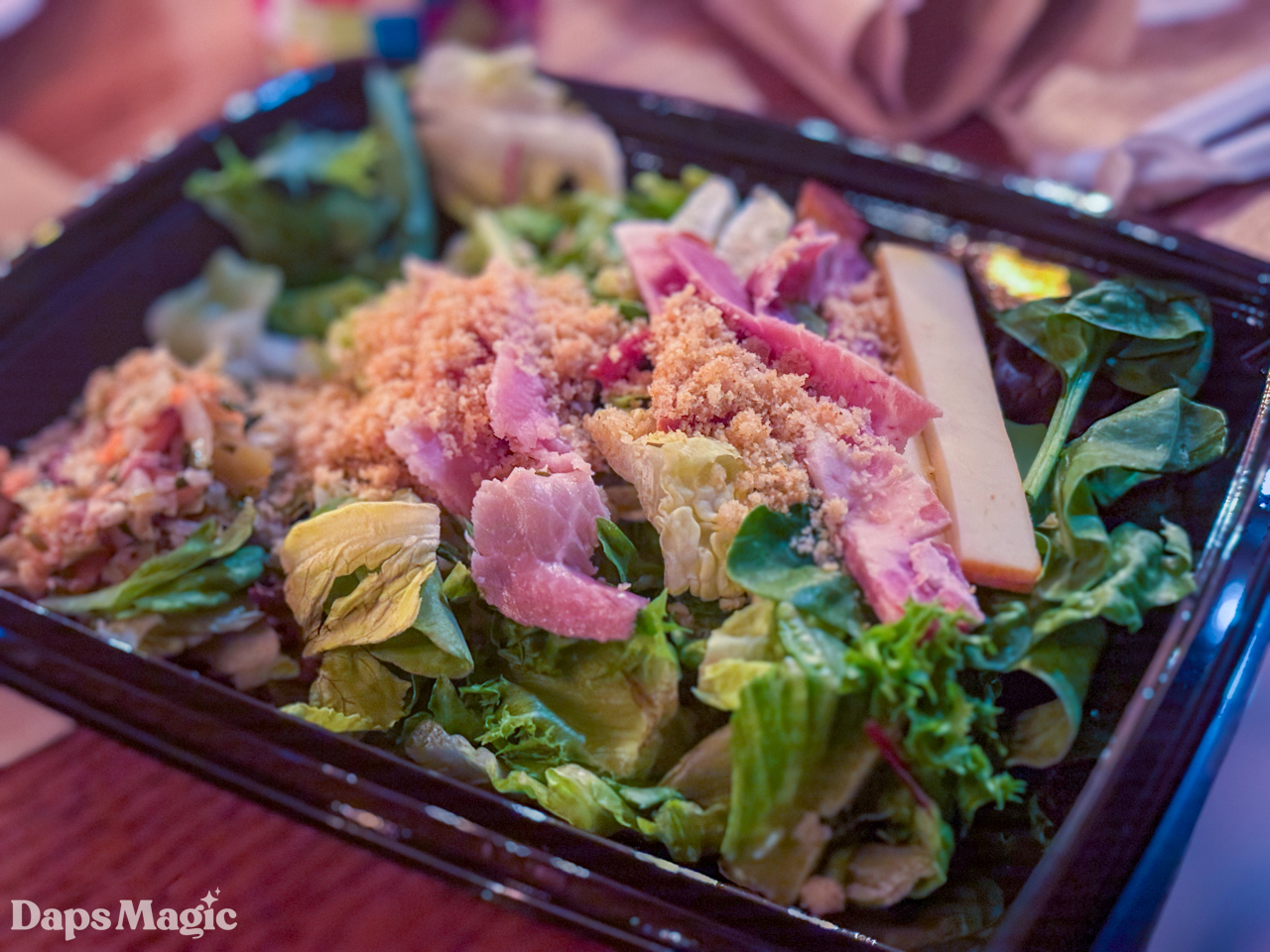 Taverne Chopped Salad From Red Rose Taverne at Disneyland - A Solid Salad Review