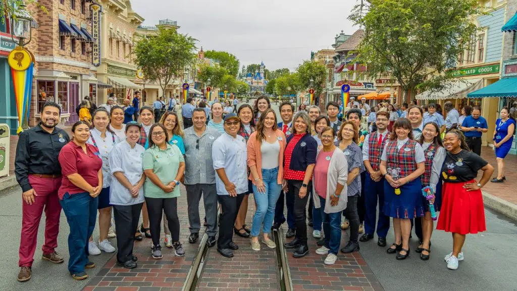 Disneyland Resort Cast Members Celebrate 69th Birthday of The Happiest ...