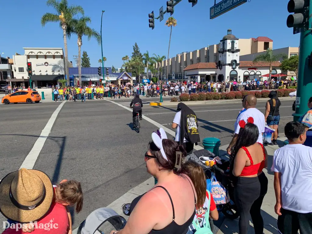Disneyland Resort Cast Members Protest Outside Disneyland on 69th Birthday