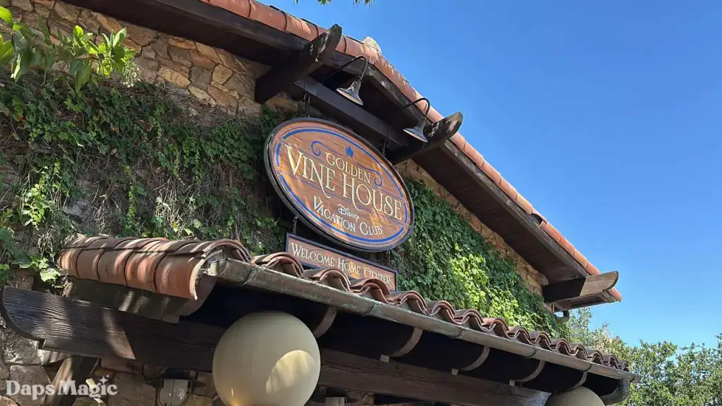 Golden Vine House – A Disney Vacation Club Welcome Home Center Opens at ...