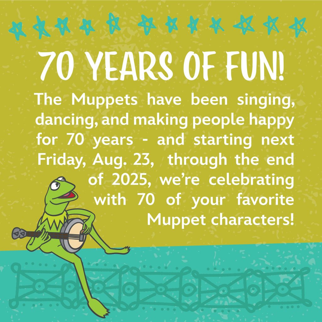 The Muppets Kick Off 70th Anniversary Celebration With 70 Character ...