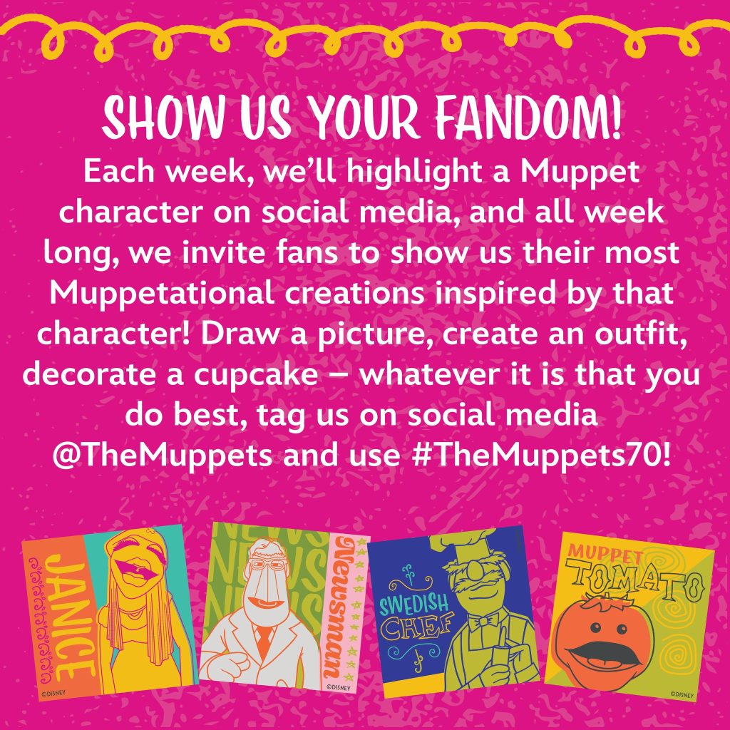 The Muppets Kick Off 70th Anniversary Celebration With 70 Character ...