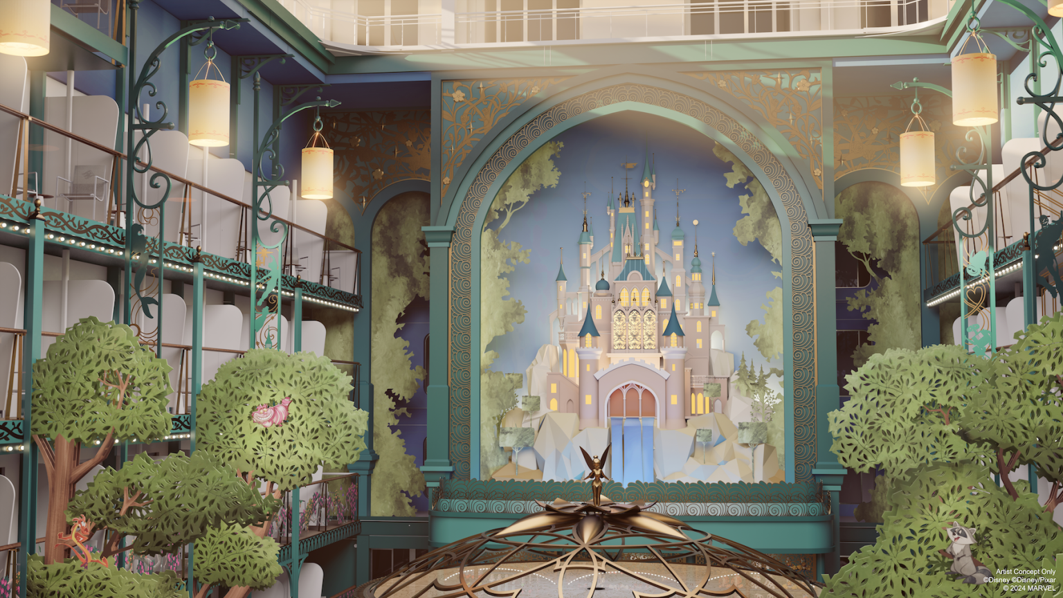 Disney Cruise Line Reveals First Look at Disney Imagination Garden ...