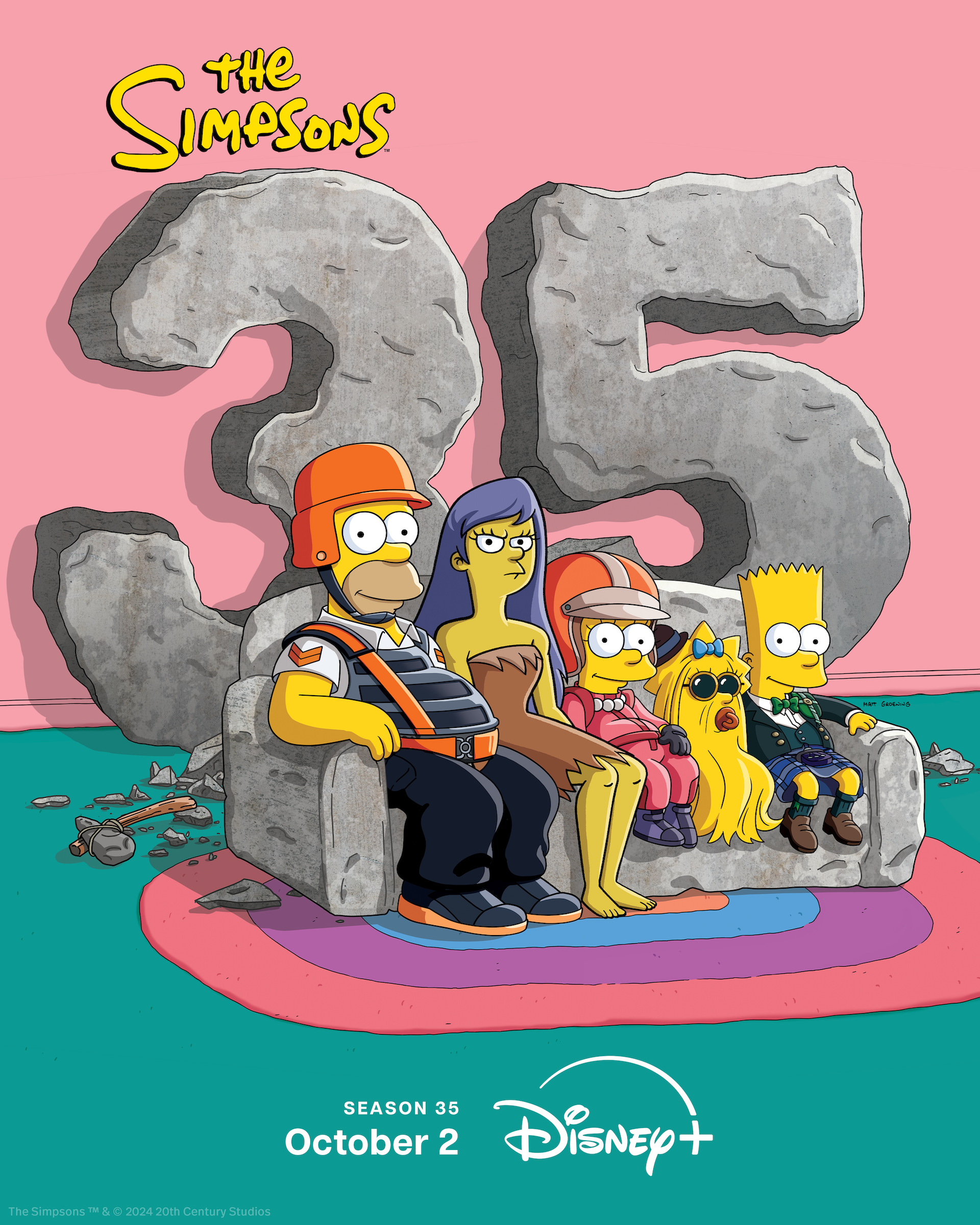 'The Simpsons' Season 35 to Launch October 2 on Disney+