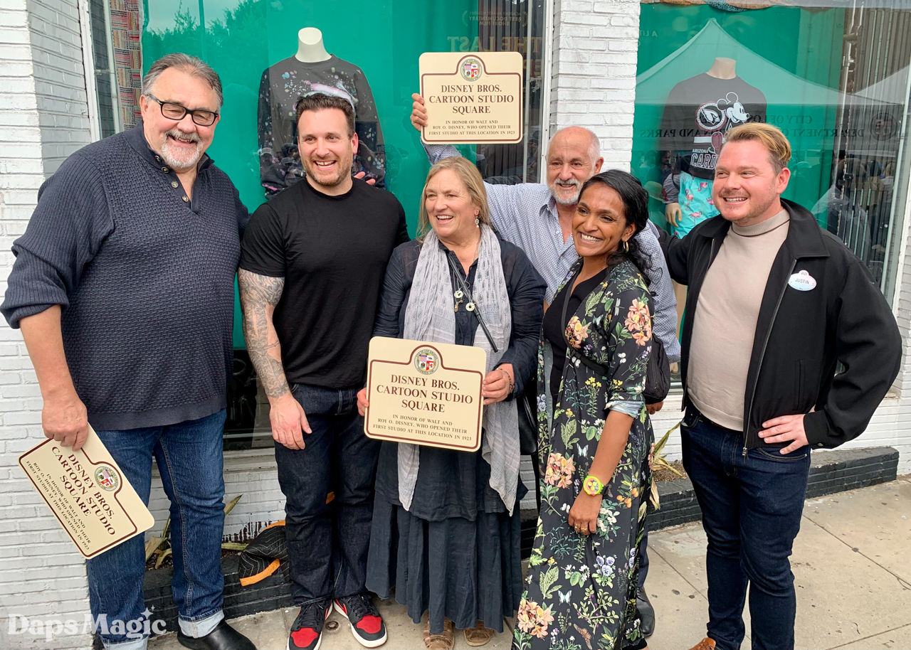 Disney Bros. Cartoon Studio Square is Dedicated in Los Feliz
