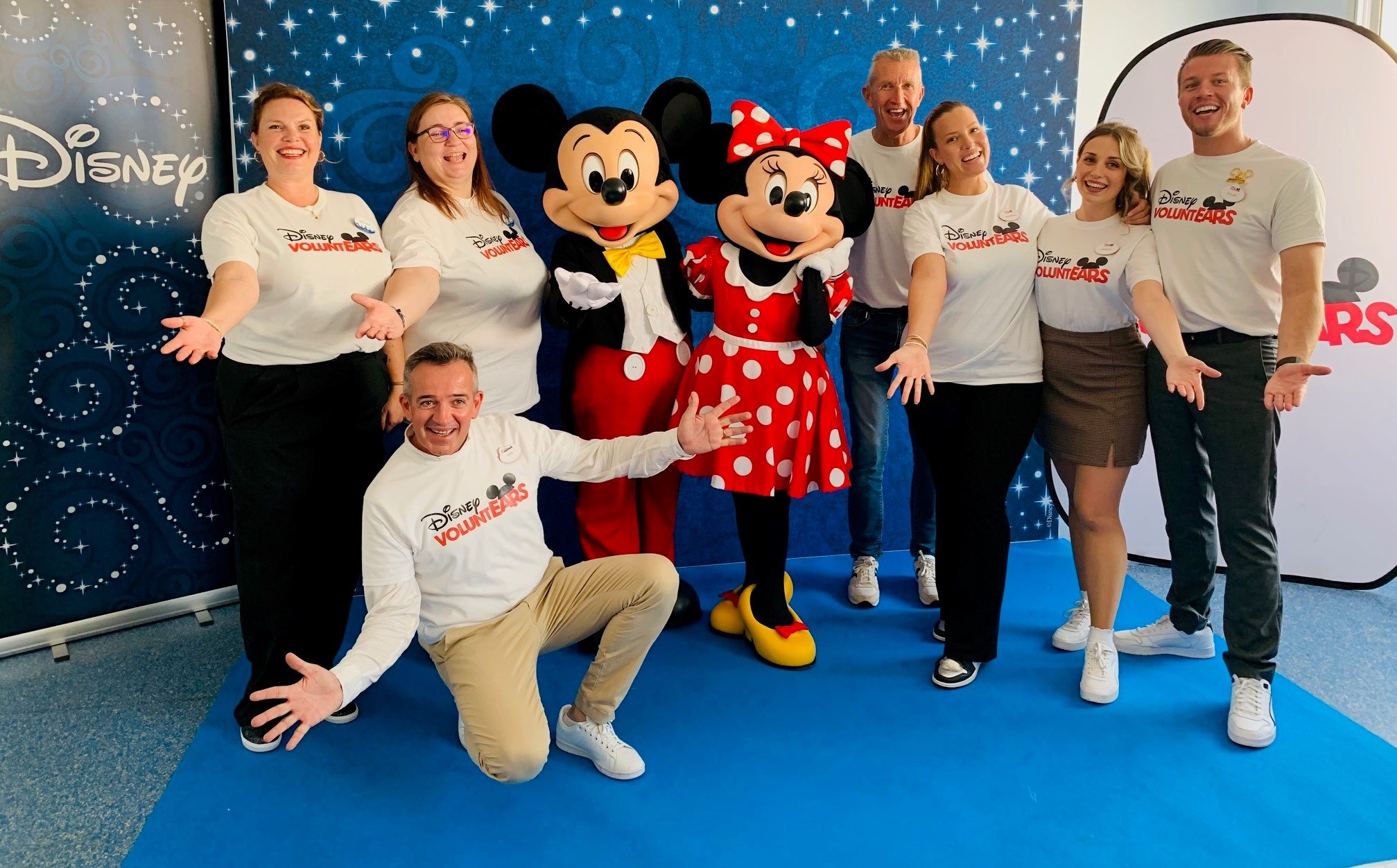 Mickey Mouse and Minnie Mouse Make Magic for Children at Dieppe Hospital