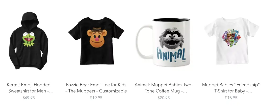 All of The Muppets Merchandise Currently Found on Disney Store