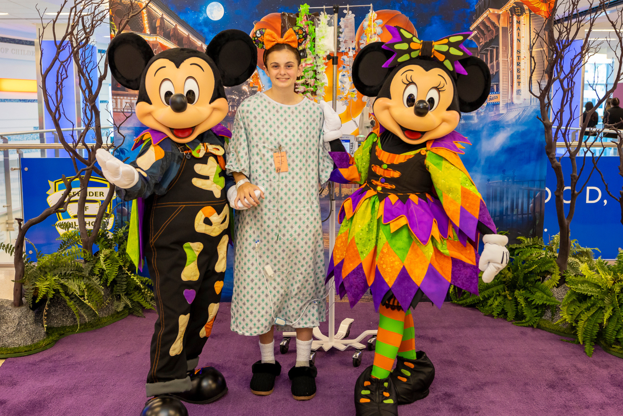 Disneyland Resort Brings Halloween Fun and Disney Magic to CHOC Patients