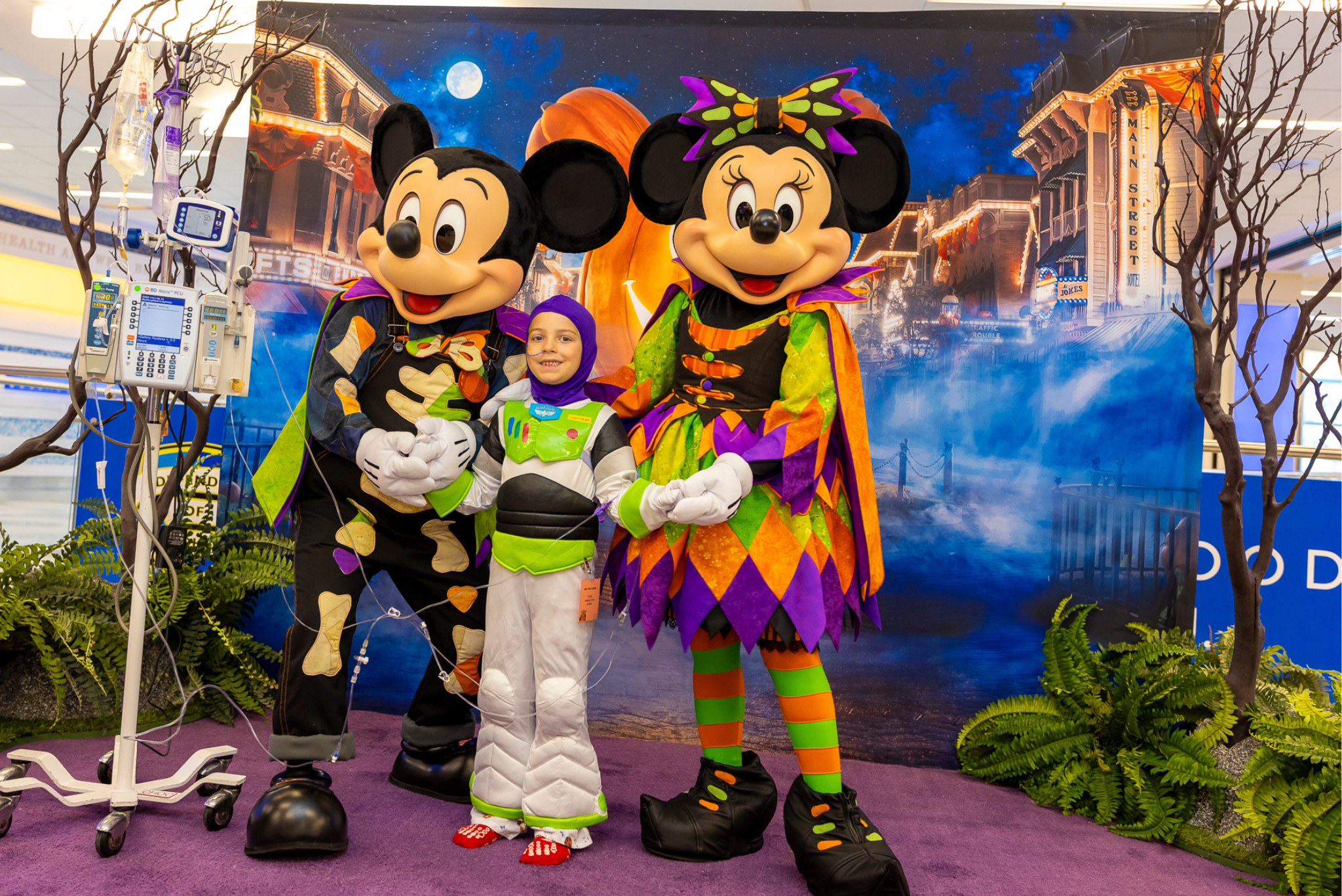 Disneyland Resort Brings Halloween Fun and Disney Magic to CHOC Patients