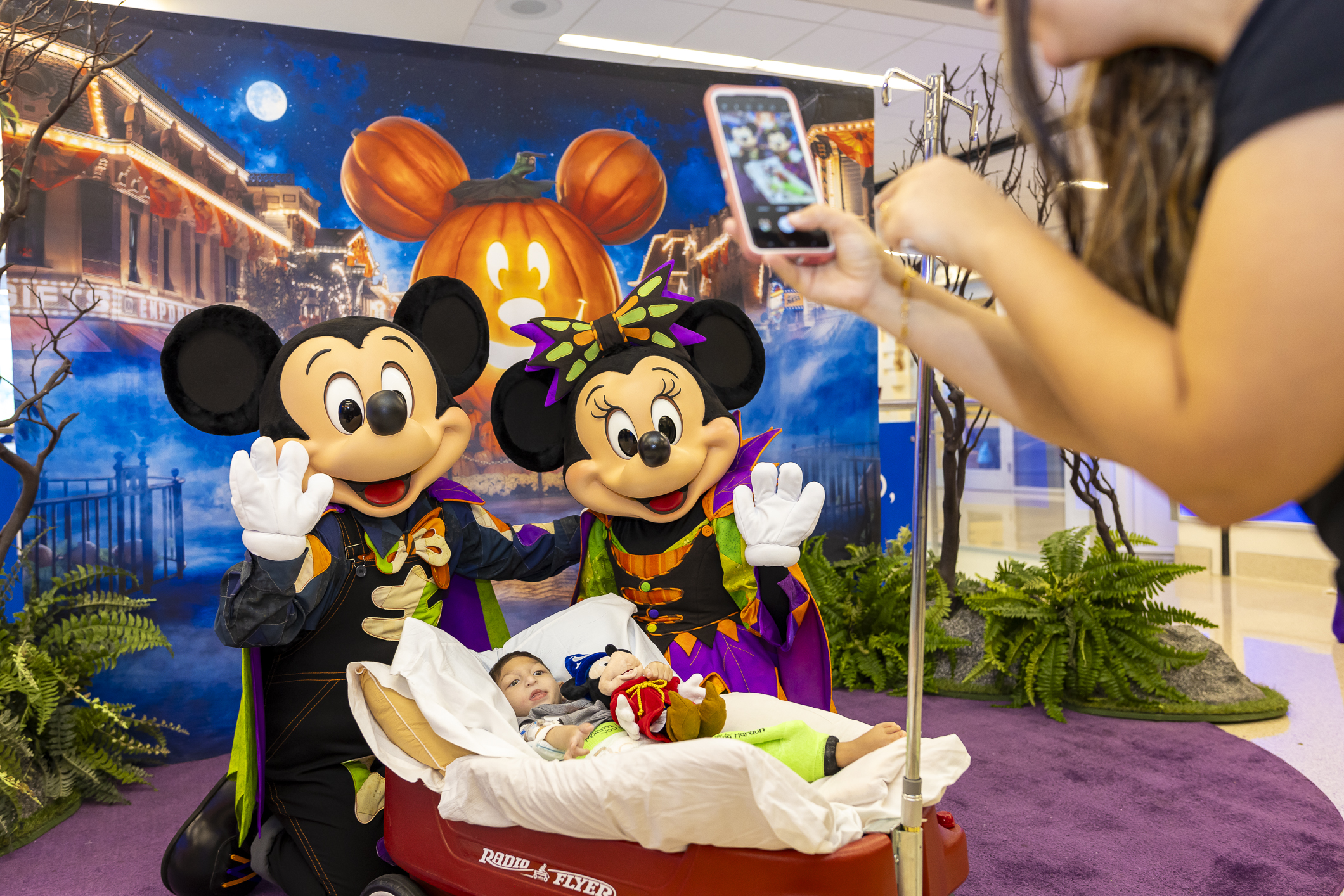 Disneyland Resort Brings Halloween Fun and Disney Magic to CHOC Patients