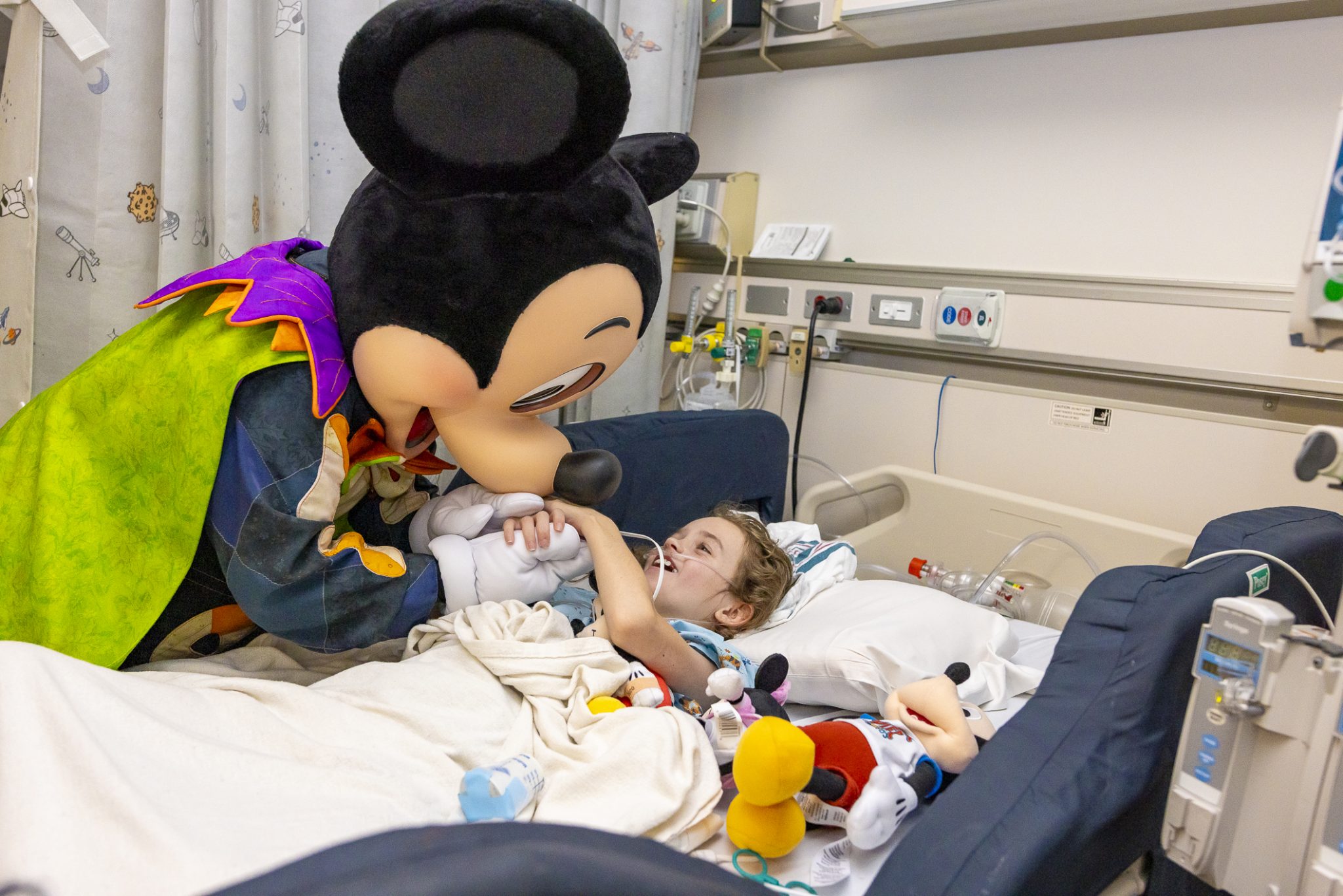 Disneyland Resort Brings Halloween Fun and Disney Magic to CHOC Patients