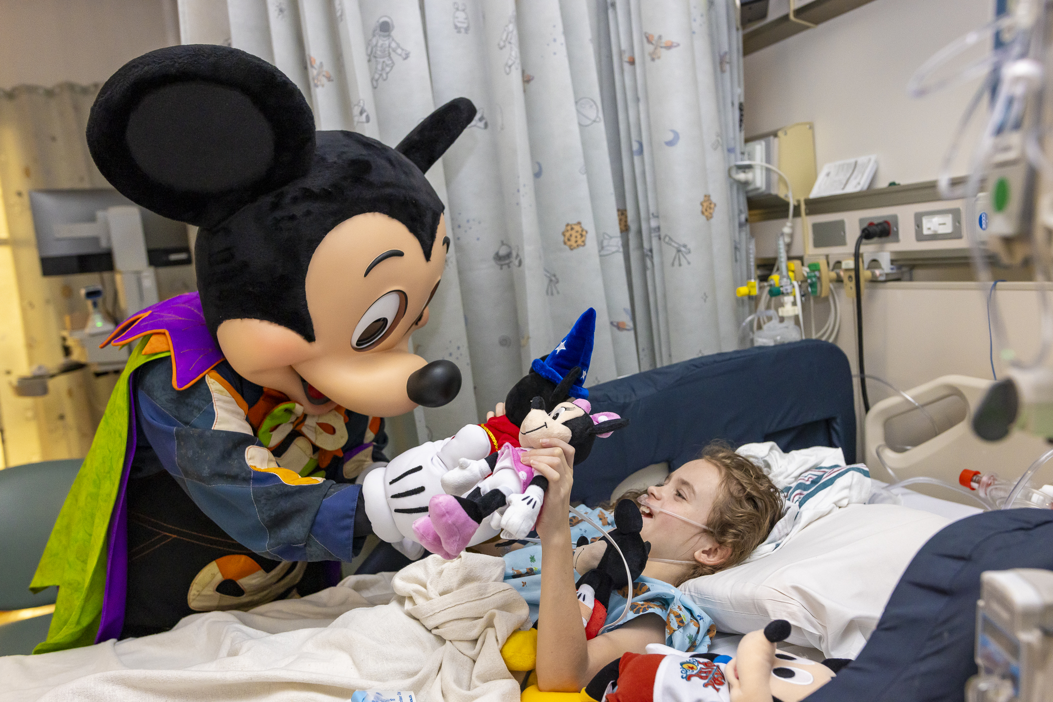 Disneyland Resort Brings Halloween Fun and Disney Magic to CHOC Patients