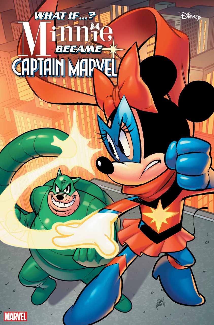 "What If...Minnie Mouse Became Captain Marvel" Comic Coming in November