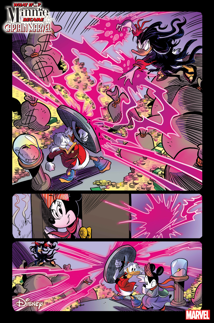 "What If...Minnie Mouse Became Captain Marvel" Comic Coming in November
