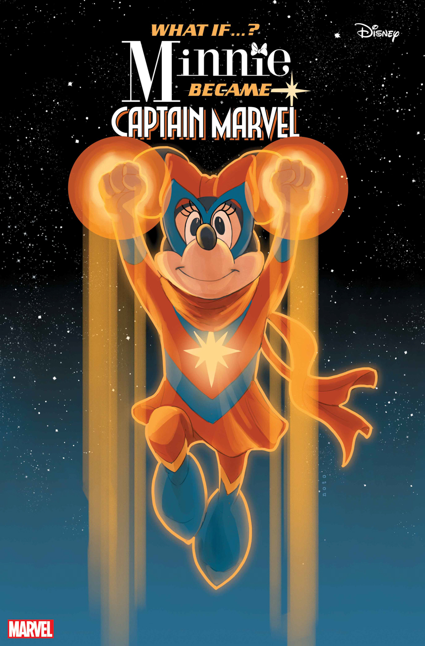"What If...Minnie Mouse Became Captain Marvel" Comic Coming in November