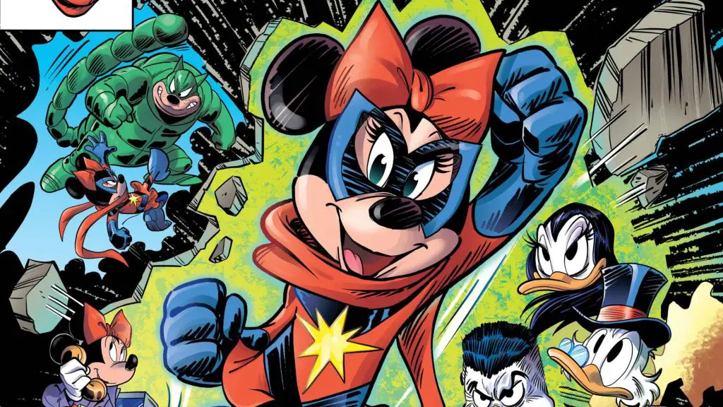 "What If...Minnie Mouse Became Captain Marvel" Comic Coming in November