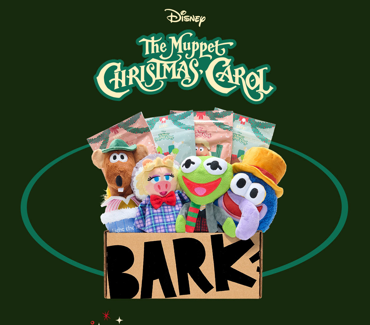 Bark Announce 'The Muppet Christmas Carol' BarkBox For Four-Legged Friends