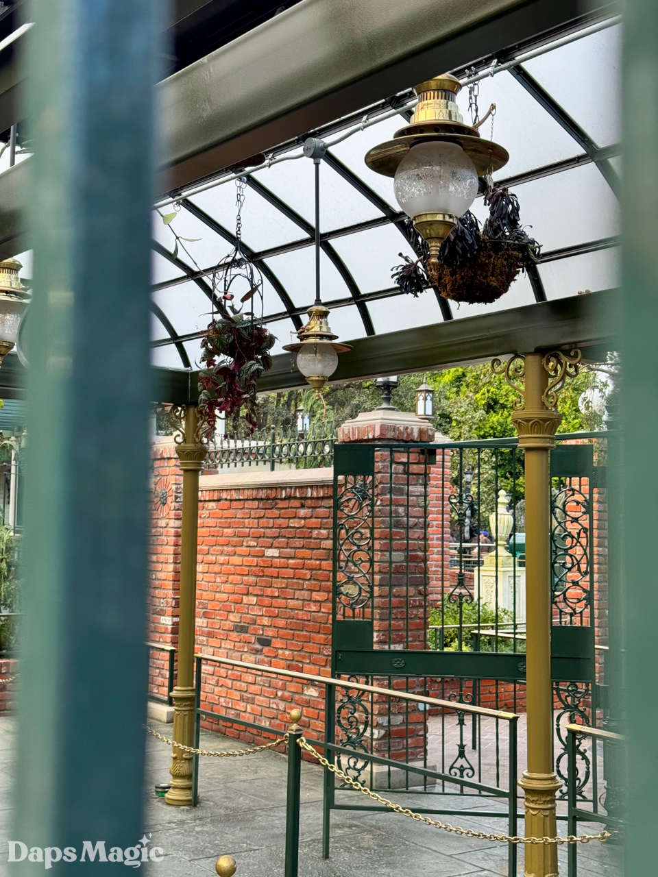 Walls Come Down From Around the Extended Queue of Disneyland's Haunted ...